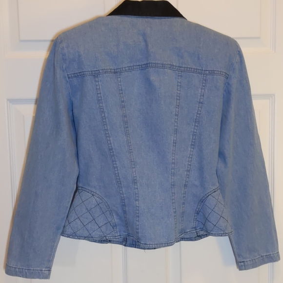 PG Collections | Jackets & Coats | Pg Collections Denim Jacket Size 8 ...